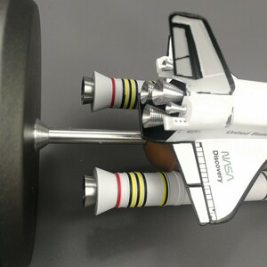 1:250 Scale Model of Space Shuttle STS, Made of сomposite 9 Tall - Etsy