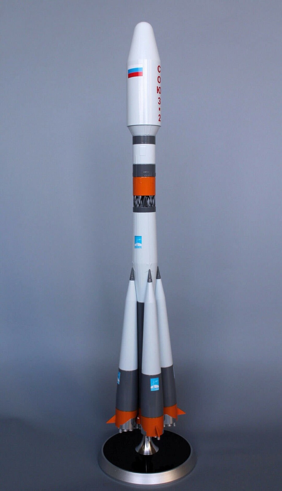 1:144 Scale Model of Russian Rocket Soyuz-2, Made of Metal 14 Tall - Etsy