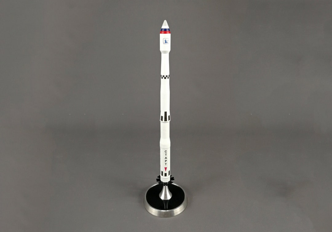 1:144 Scale Model of Russian Rocket Start, Made of Metal 8 Tall - Etsy
