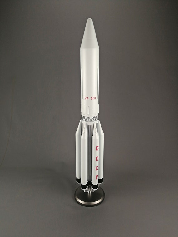 1:144 Scale Model of Russian ICBM UR-500 Made of Metal - Etsy