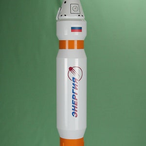 1:50 Big Scale Model of New Russian Super-heavy Rocket Yenisey, Made of ...