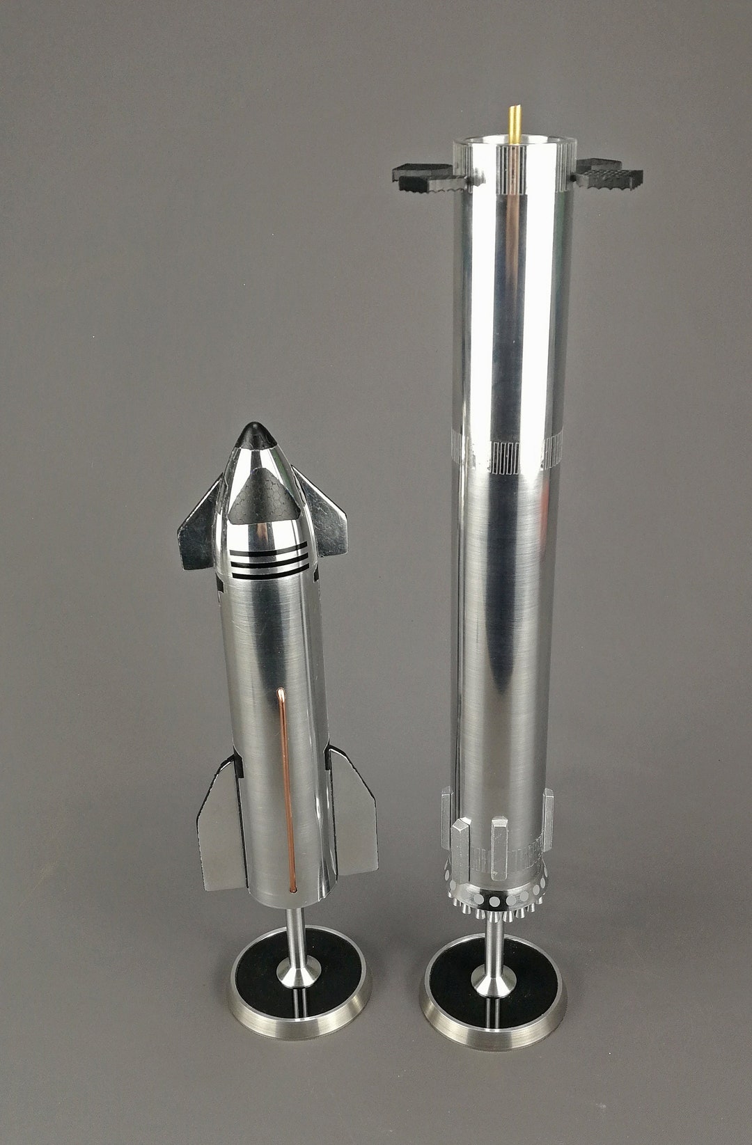 1:250 Scale Model Spacex NEW Superheavy/starship, Made of Metal 18 Tall ...