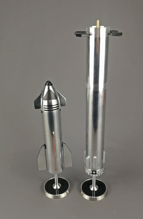 1:250 Scale Model Spacex NEW Superheavy/starship Made of | Etsy