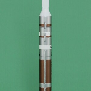 1:144 Scale Model of Titan IIIB Rocket, Made of Metal 12 Tall - Etsy