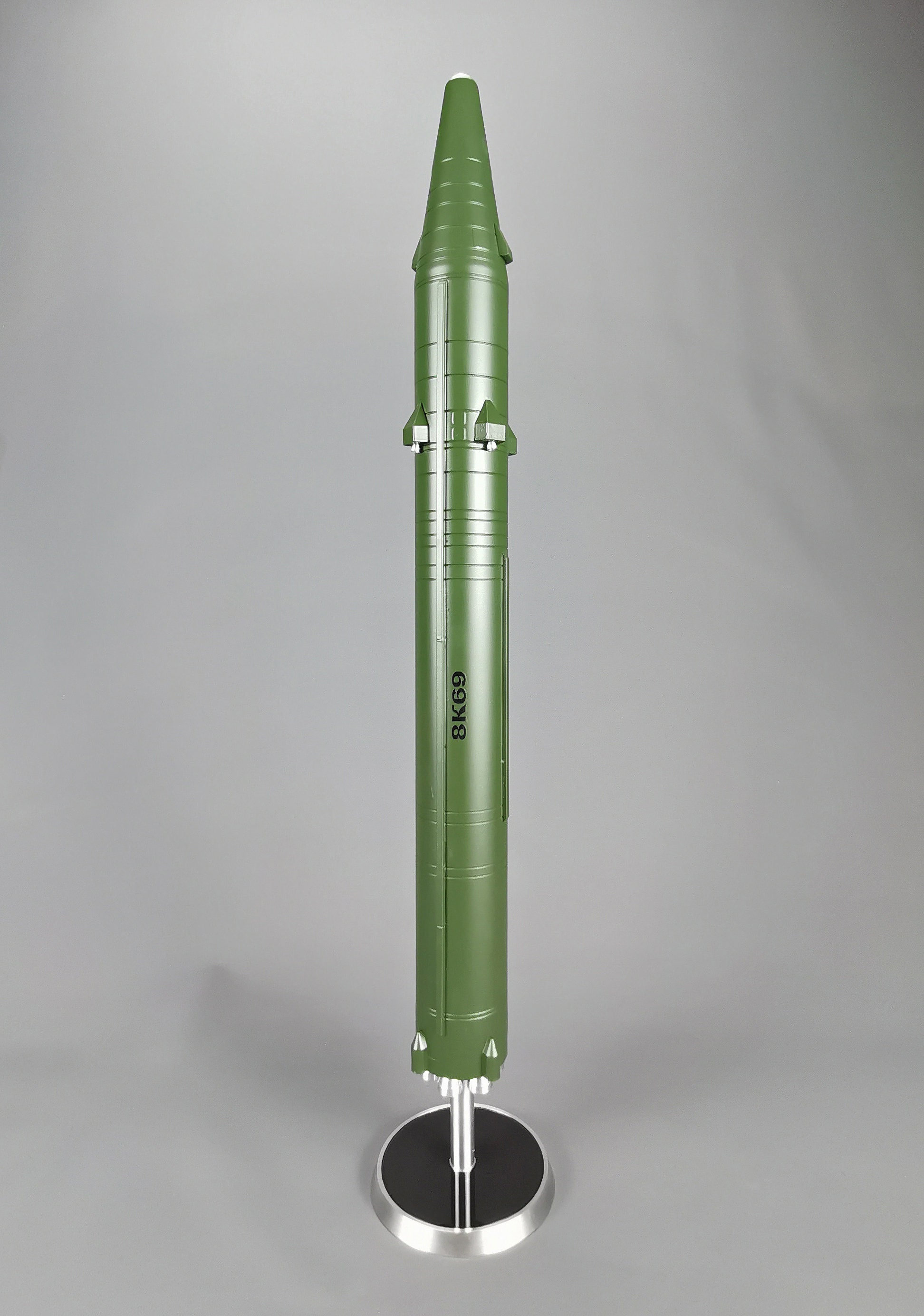 1:144 Scale Model of Russian ICBM R-36ORB, Made of Metal 9 Tall - Etsy