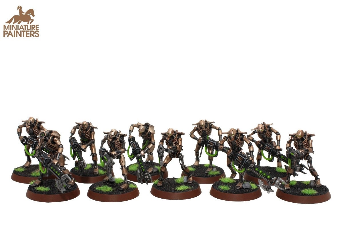 Warhammer 40k: Necron Army - Fully Painted - Etsy