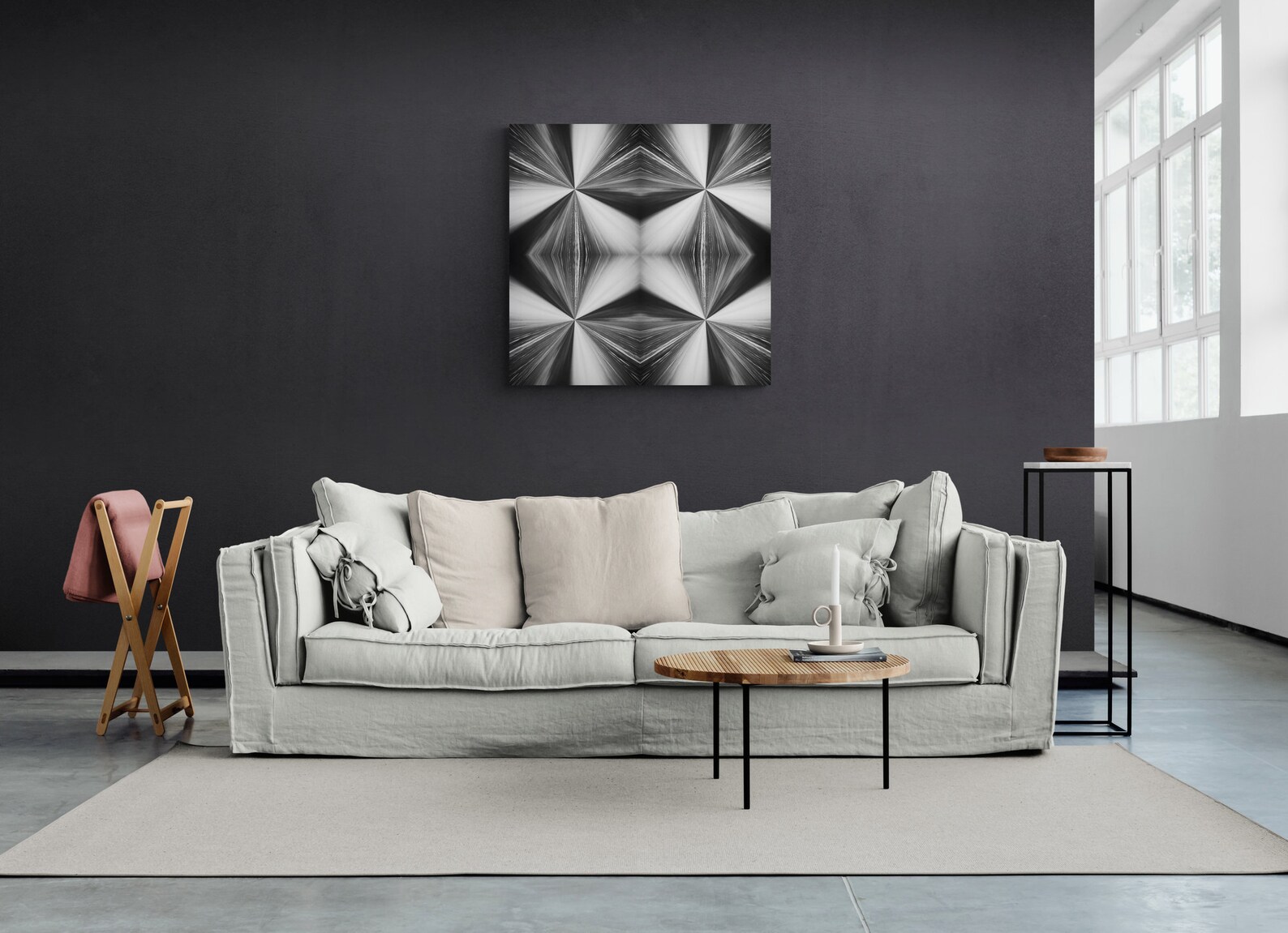 Black Geometry - Etsy