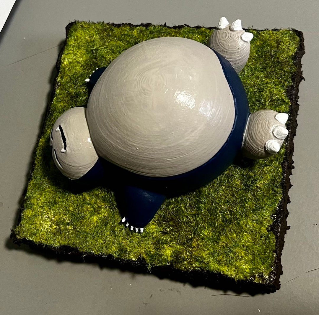 Snorlax Mini Diorama - Etsy
