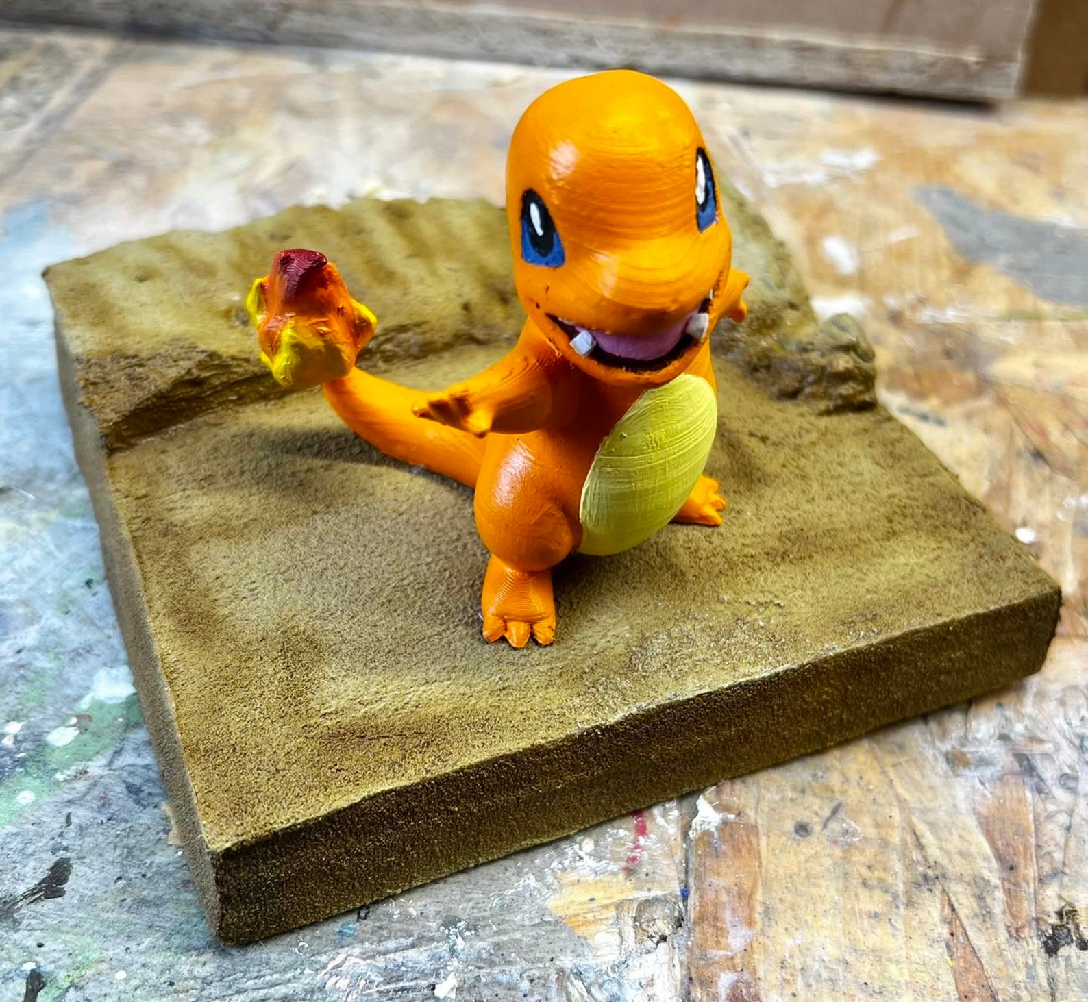 Charmander Mini Diorama - Etsy
