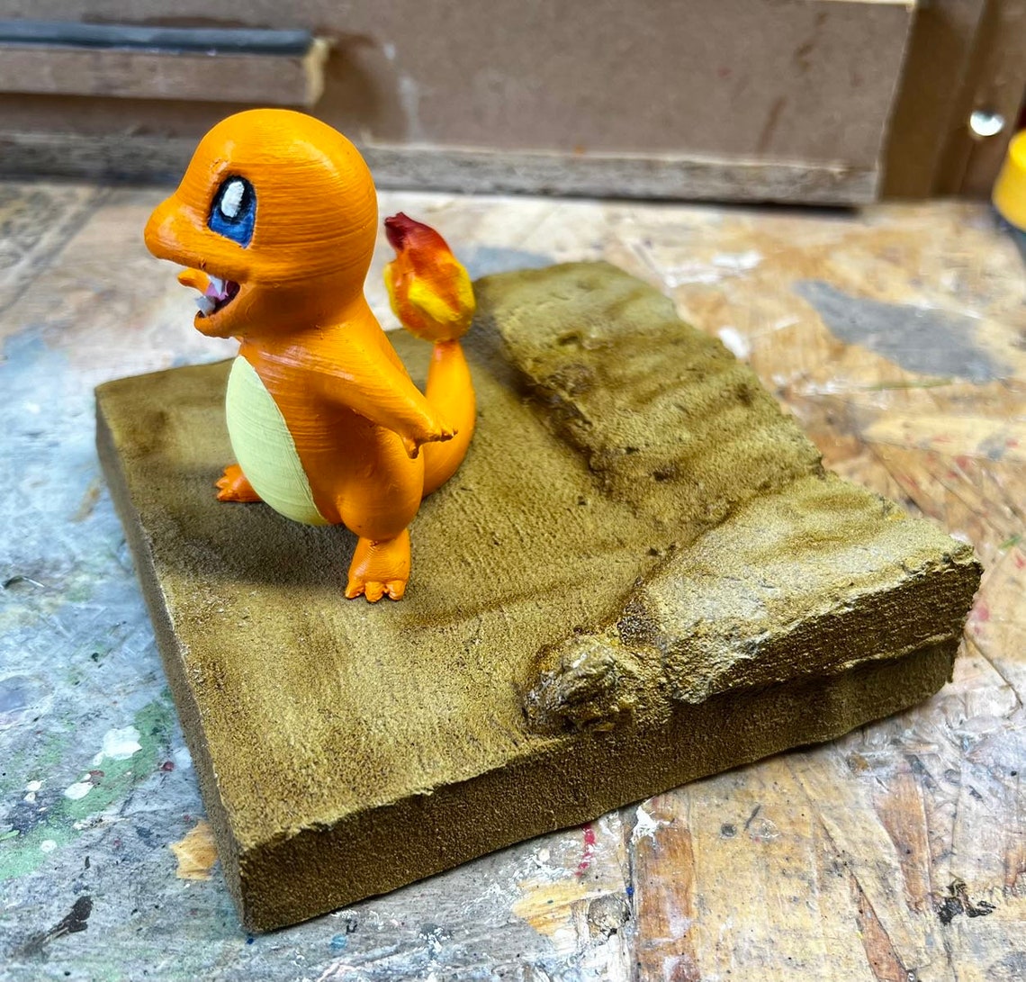 Charmander Mini Diorama - Etsy