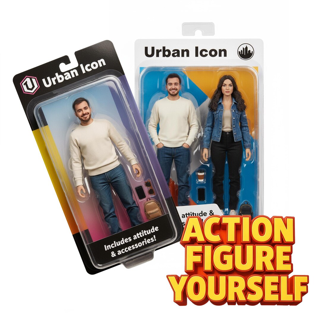 Custom Action Figure Portrait / Digital Download - Etsy