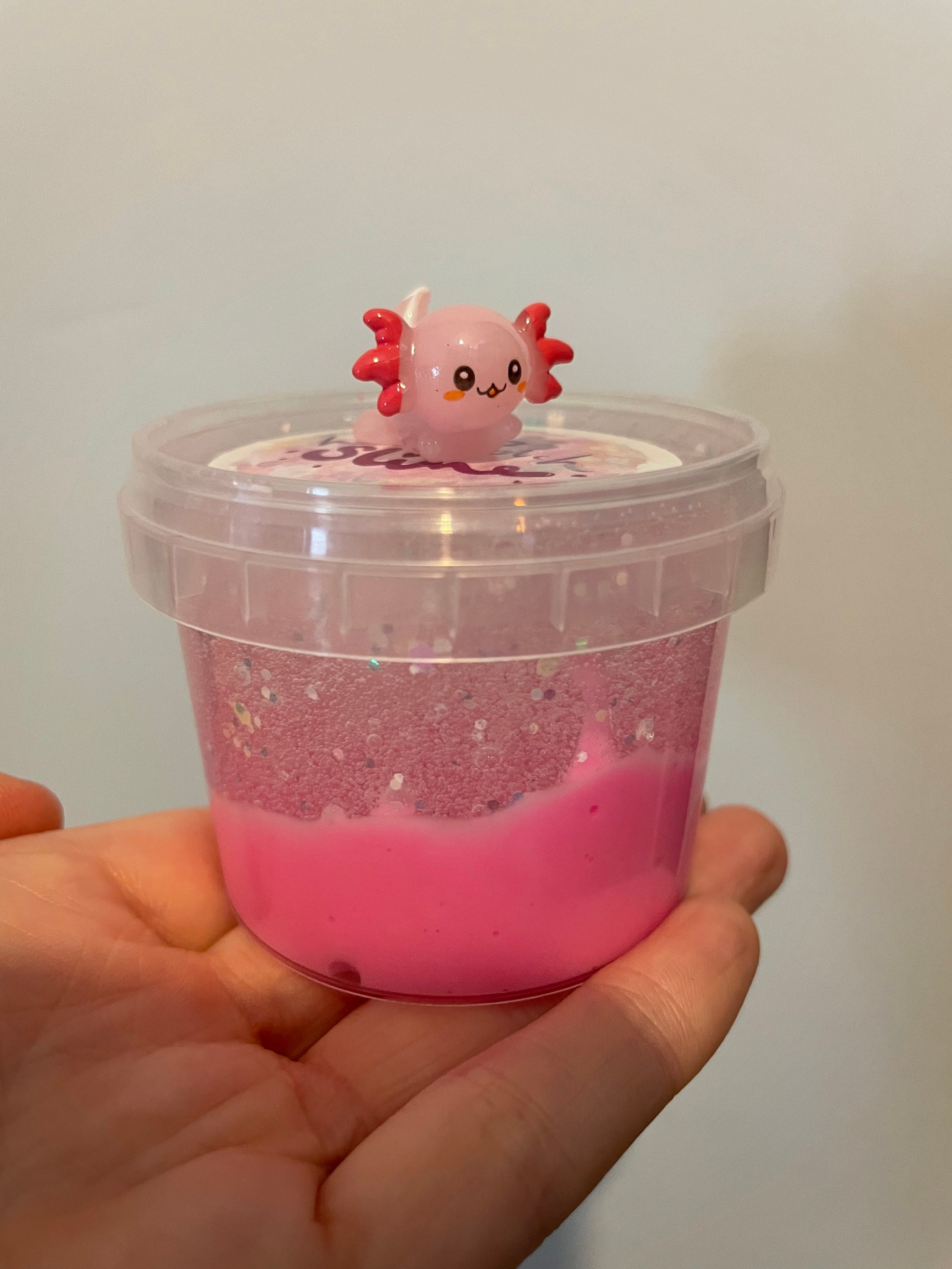 Salamander Sparkle Jelly Cube Glossy Sparkly Handmade Slime Uk Sensory ...