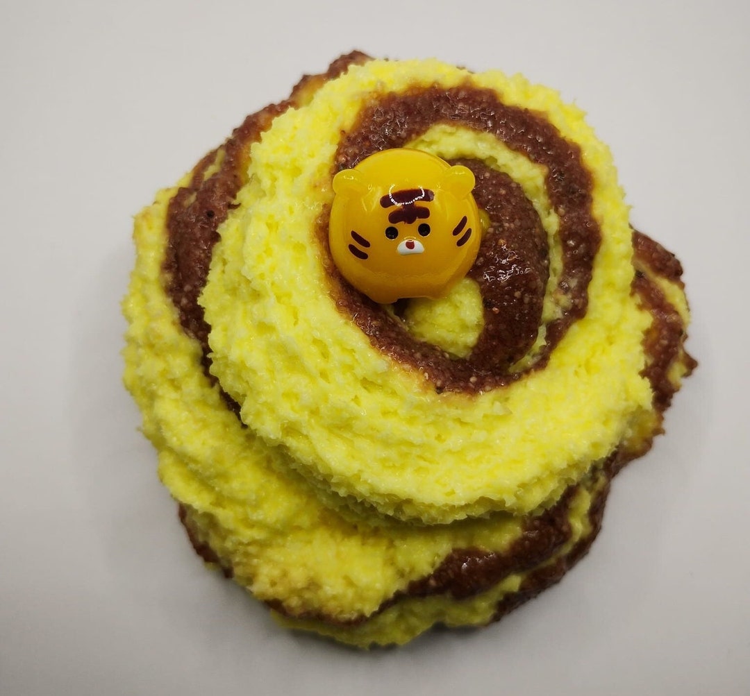 NEW* Tubby Tiger Sensory Slime Uk Asmr Cronchy Snowfizz Sand Textured ...