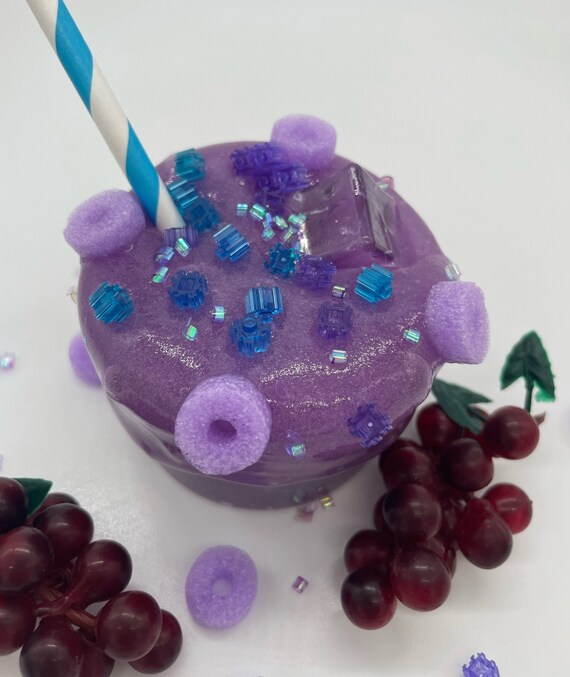 Grape Soda Jelly Slime Uk Asmr Sensory - Etsy