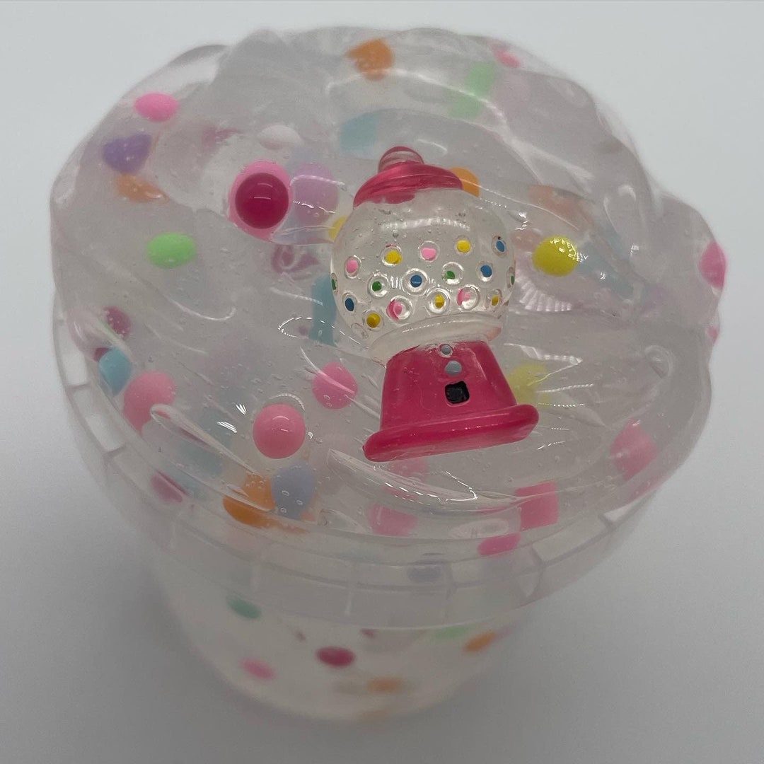 GUMBALL Clear Slime Uk Seller Kawaii Rainbow - Etsy UK
