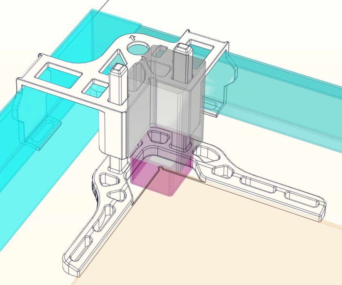 Xtool D1 Centering Device STL Files - Etsy