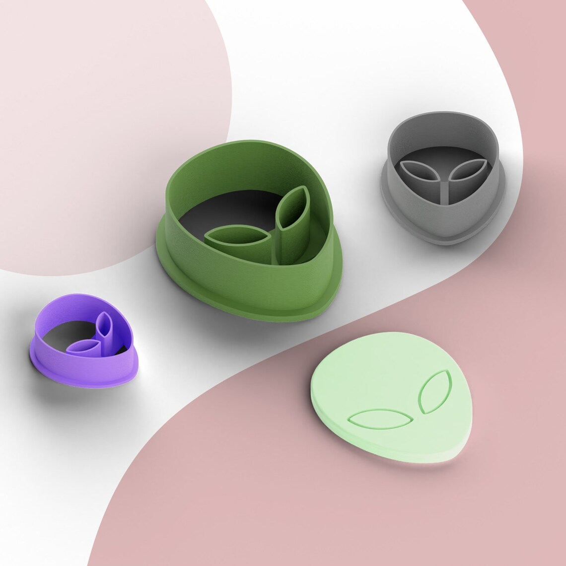 Alien Clay Cutter Spaceman Polymer Clay Jewellery Cutters - Etsy