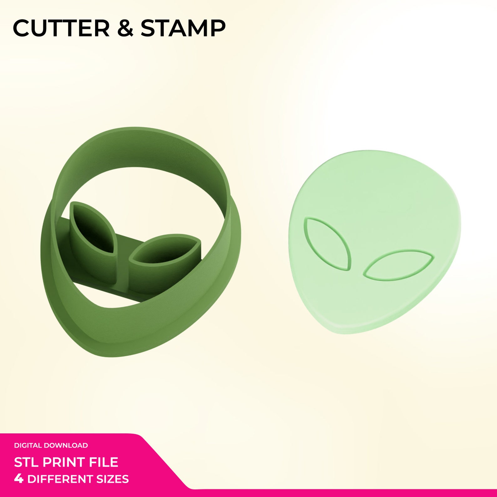 Alien Clay Cutter Spaceman Polymer Clay Jewellery Cutters - Etsy