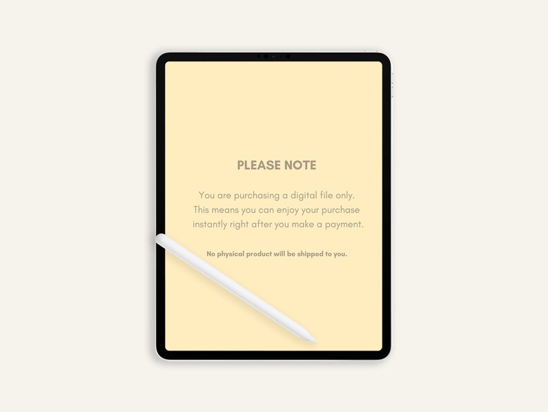 Minimalist Digital Notebook, Earth Tones Color Scheme, 5 Hyperlinked ...