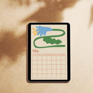 Academic Year Calendar 2025 Floral Matisse Design Wall Calendar ...