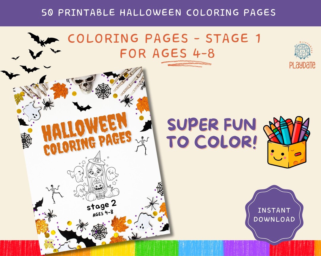 Coloring Pages for Kids, Printable and Digital Coloring Pages ...