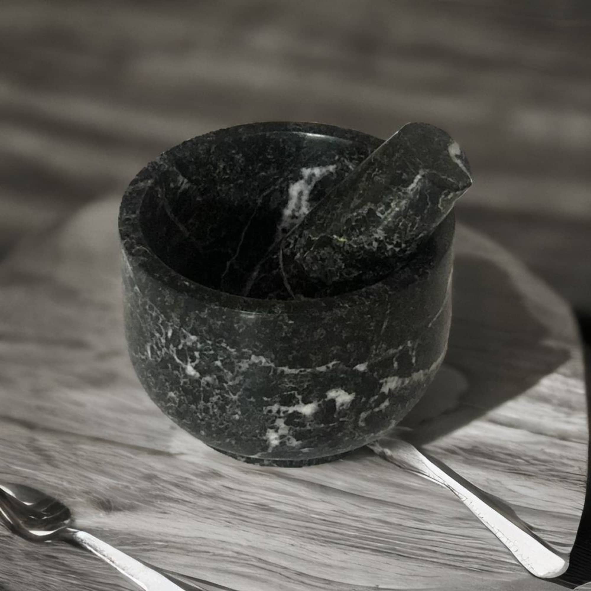 Onyx Mortar Pestle Set in Round Shape 4spice - Etsy