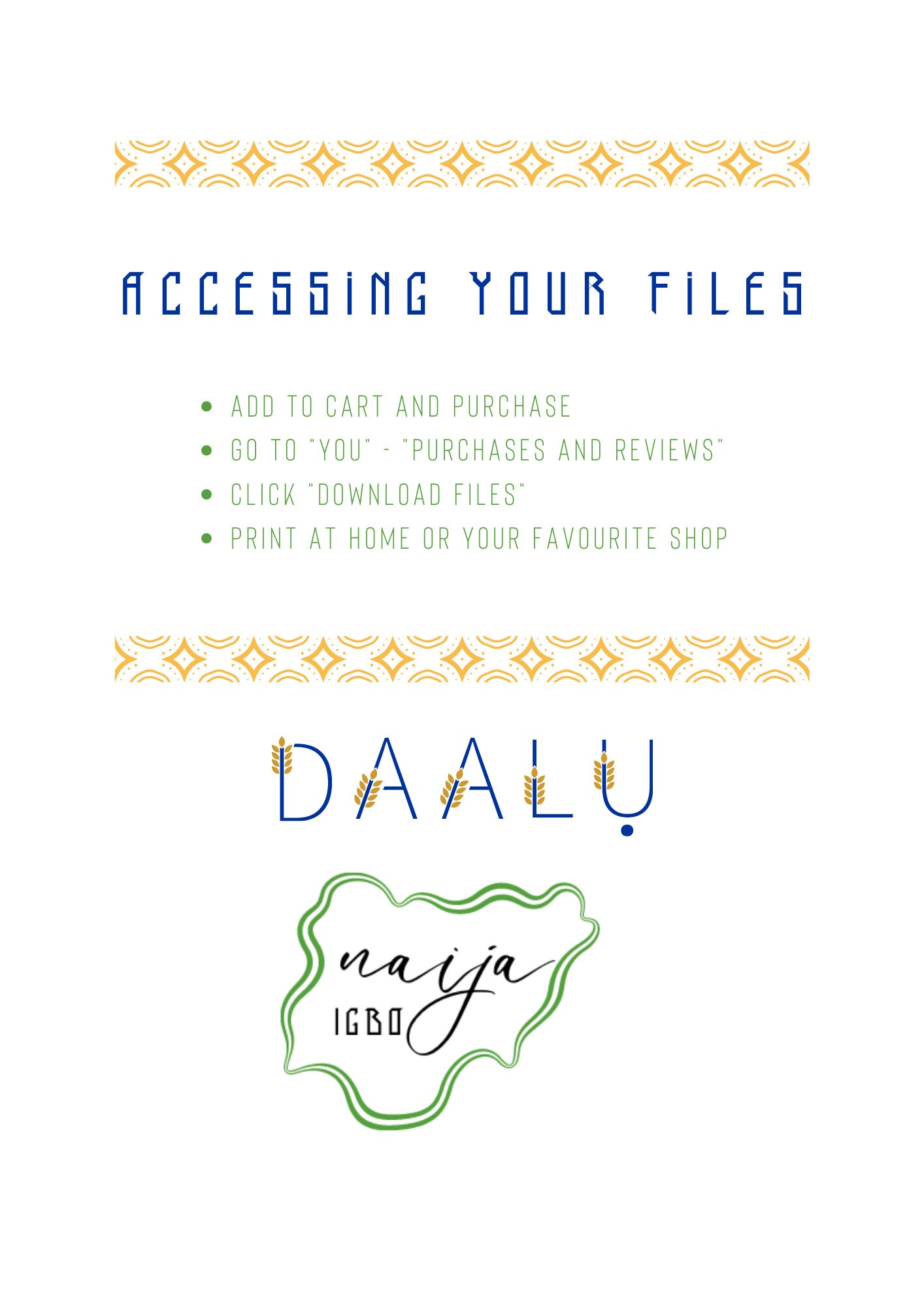 Igbo English PRINTABLE Colours Poster for Kids Nursery Educational Wall ...