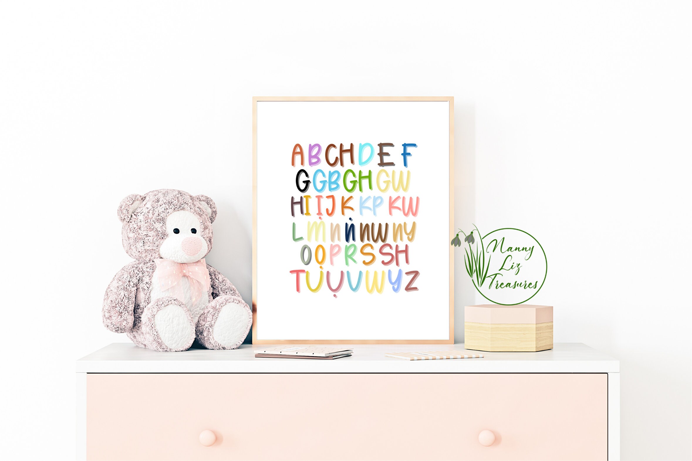 Igbo Alphabet Print Colourful Alphabet Chart ABC Poster - Etsy