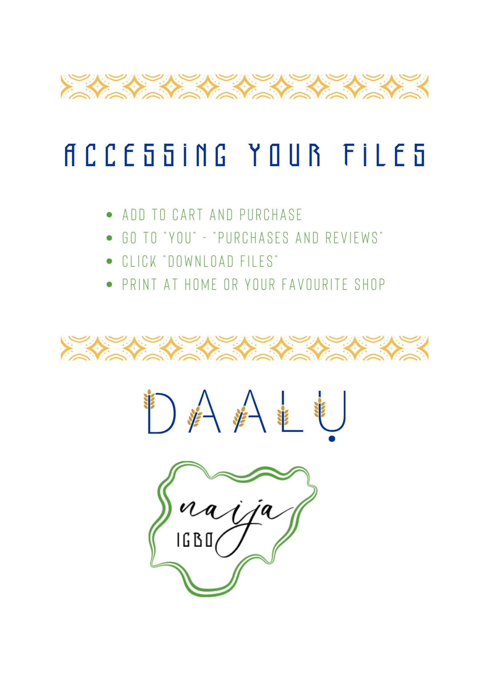 Igbo Alphabet Printable With Pictures | IGBO ABC | Nigerian Alphabet ...