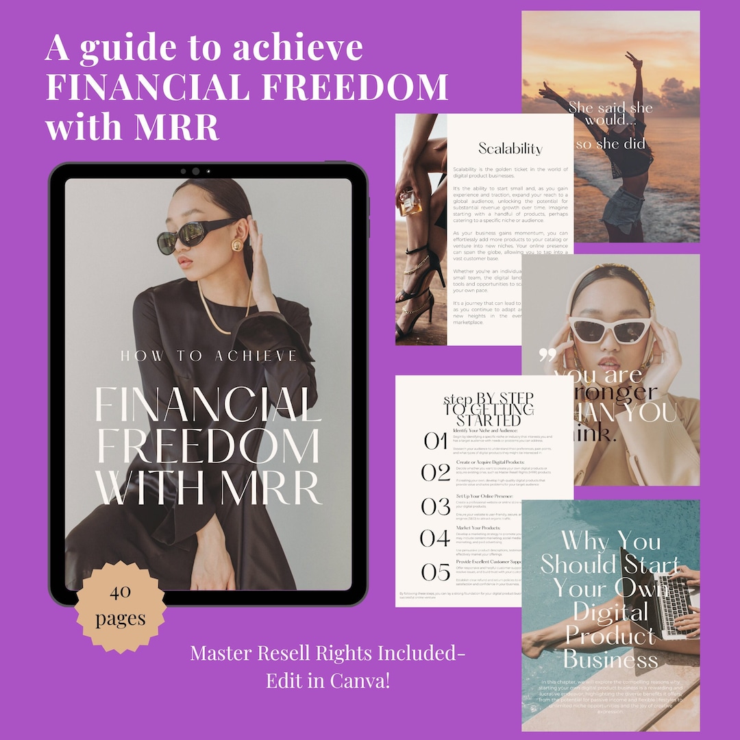 MRR Guide, Digital Marketing Guide, How to Start a Digital Product ...