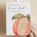 Peach Birthday Invitations,editable Peach Birthday Invitation,sweet as ...