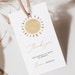 Editable Wildflower Birthday Favor Tags,girls Birthday Thank You Tag ...