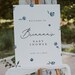 Blueberry Baby Shower Sign, Welcome Sign Baby Shower, Berry Sweet, Baby ...