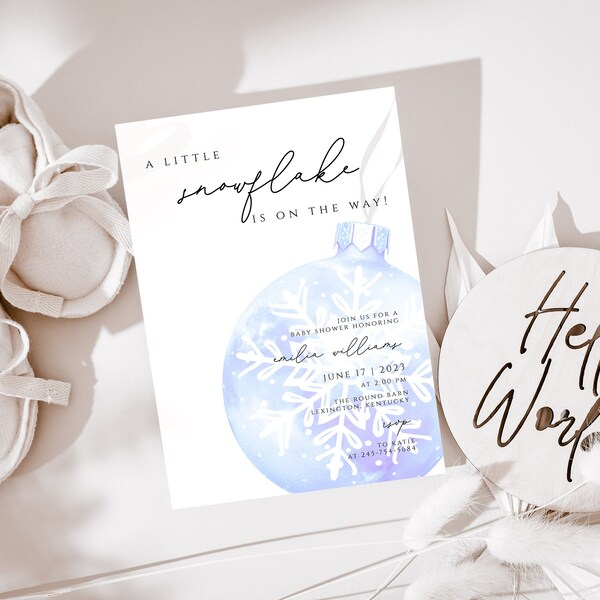 Winter Ball Invitation - Etsy