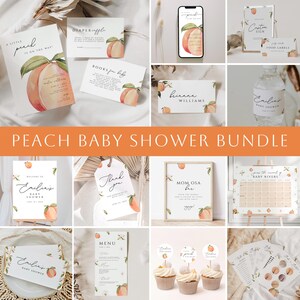 Peach Baby Shower Sign, Welcome Sign Baby Shower, Little Peach is on ...