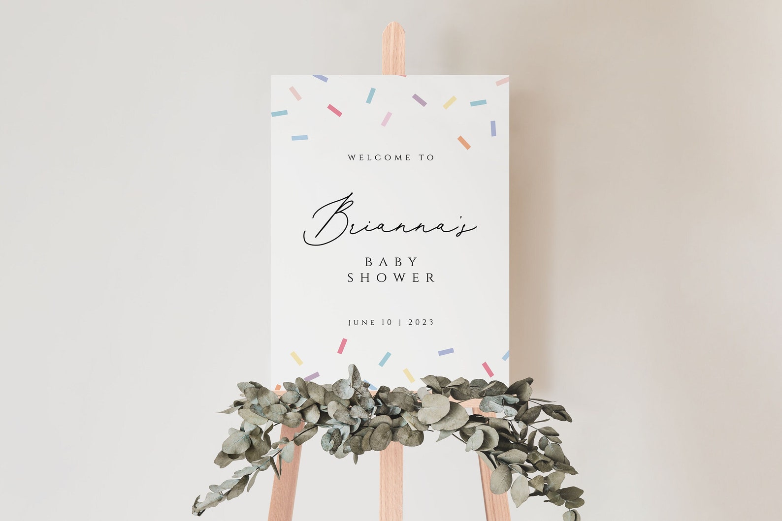 Sprinkle Baby Shower Sign Welcome Sign Baby Shower Sprinkle - Etsy