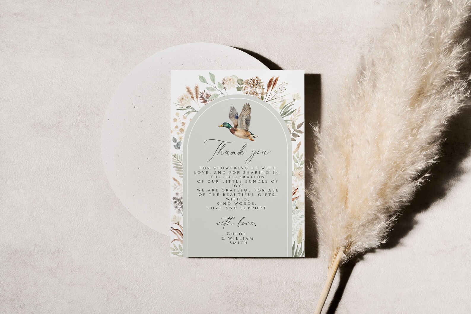Mallard Duck Baby Shower Welcome Sign, Duck Hunting Arch Welcome Sign ...