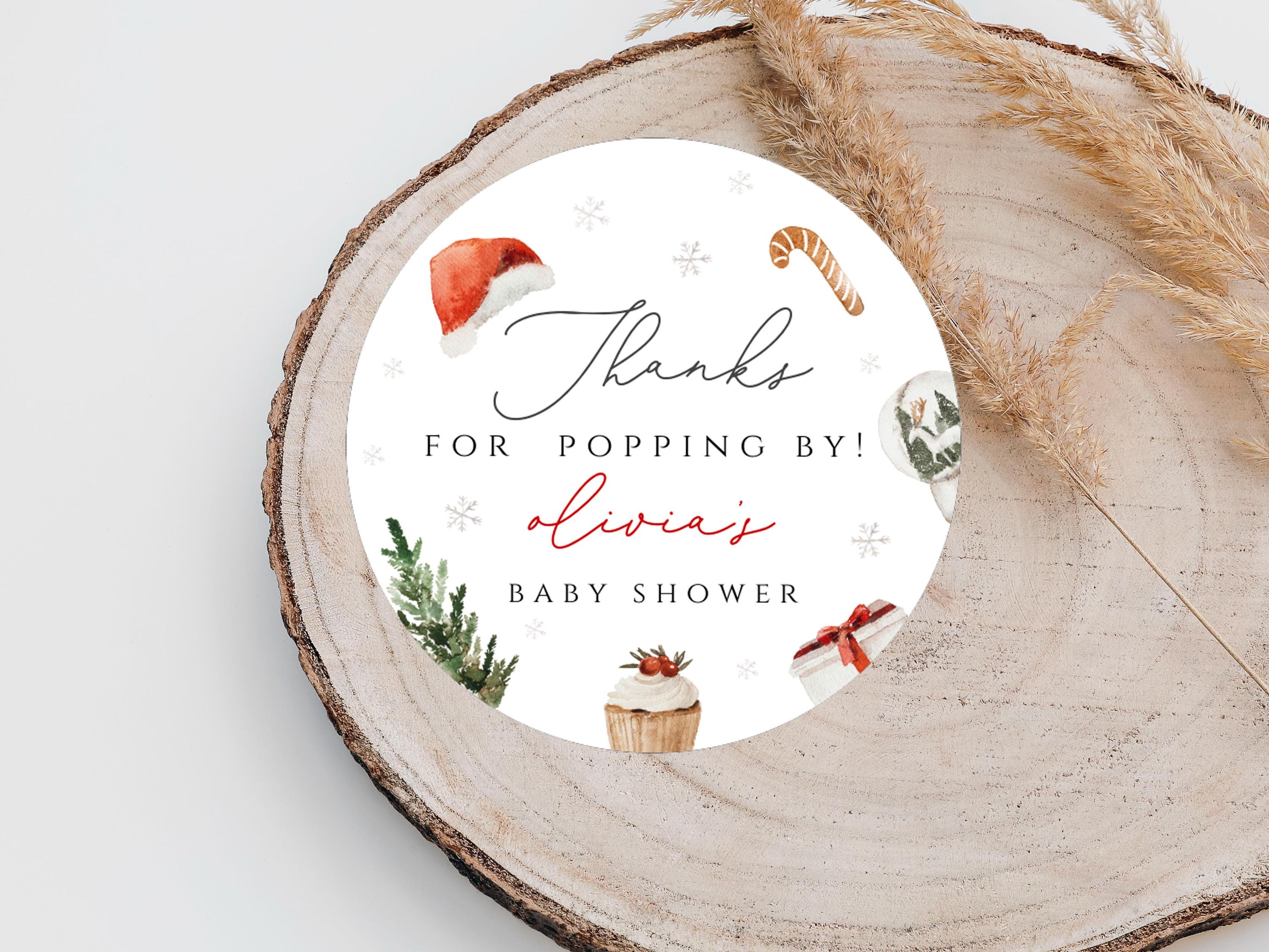 Santa Baby Shower Invitation Bundle, a Merry Little Baby Shower Bundle ...