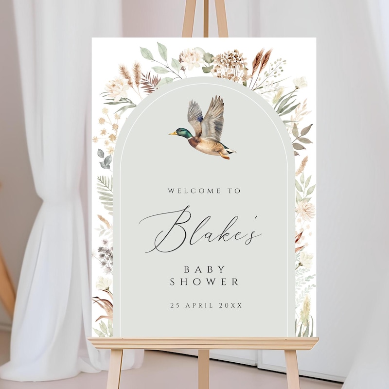 Duck Mallard Welcome Sign - Etsy