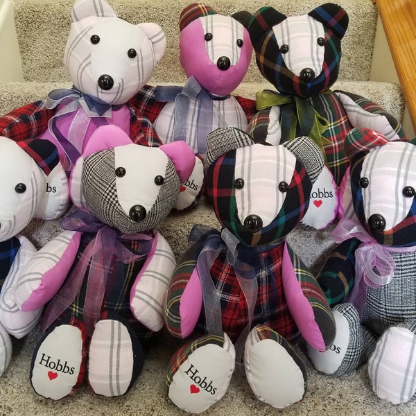 Memory Bear Pattern - Etsy