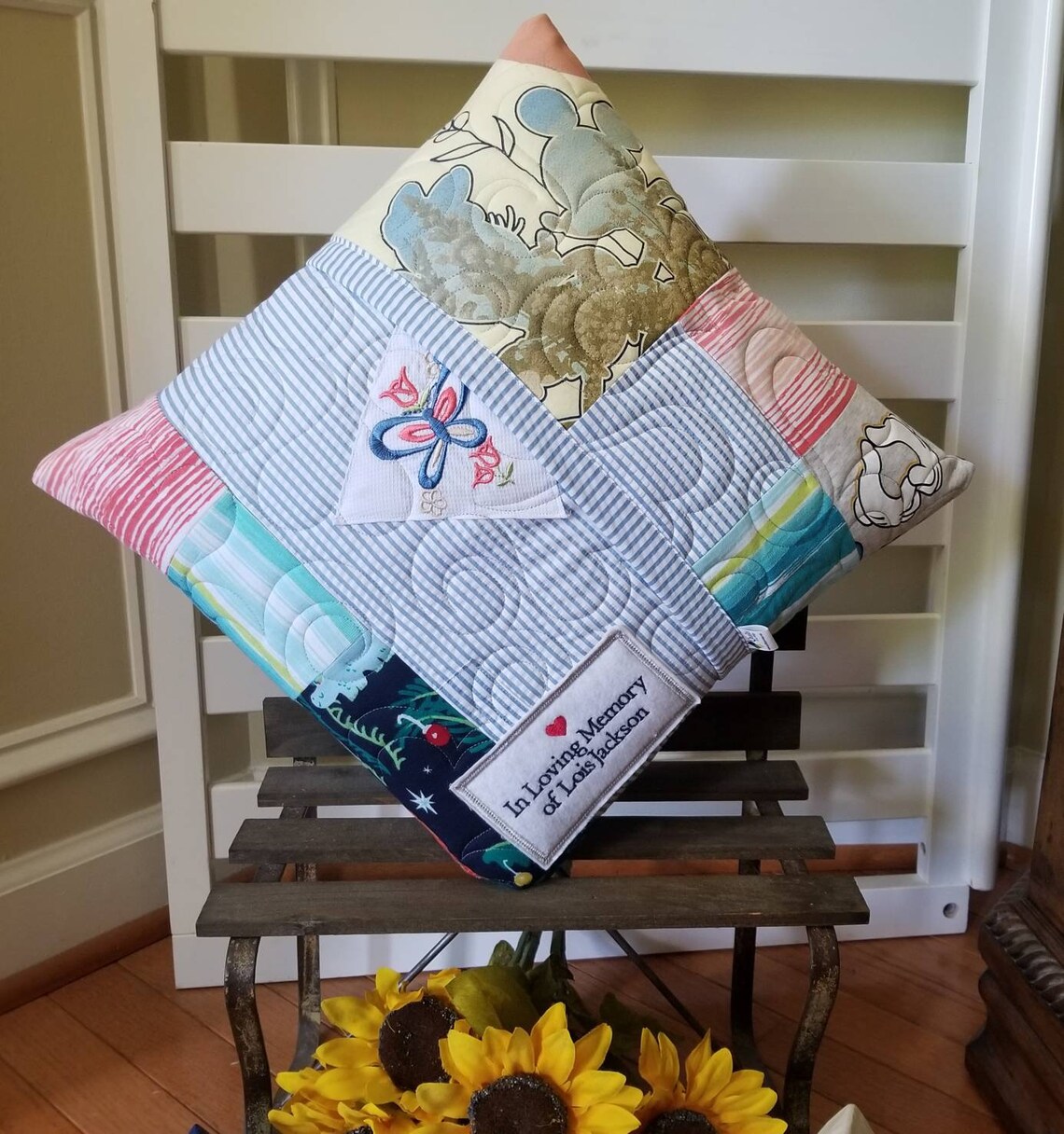 MEMORY PILLOW Made From Loved Ones Clothing - Etsy