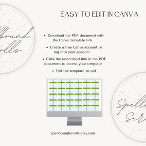 Mini Book Cover Canva Template Drag & Drop - Etsy