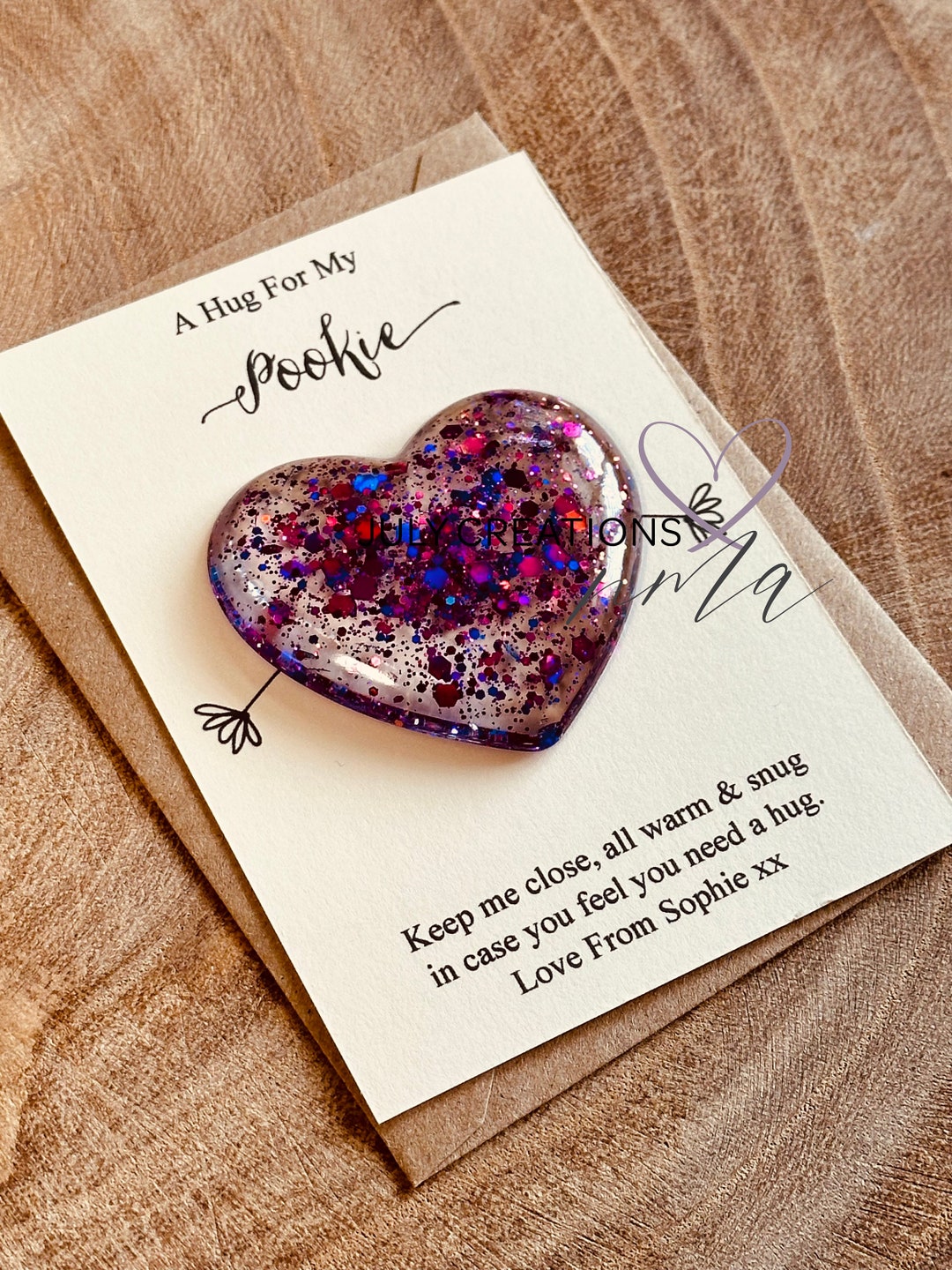 Pocket Hug for My Pookie. Pookie Hug, Pookie Card, Pookie Gift ...