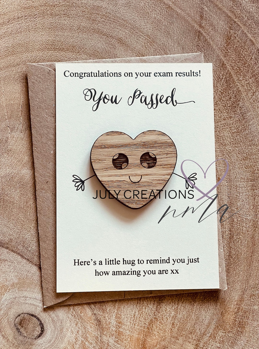 Exam Pocket Hug, Congratulations, GCSE Pass, A Level Pass, You've ...