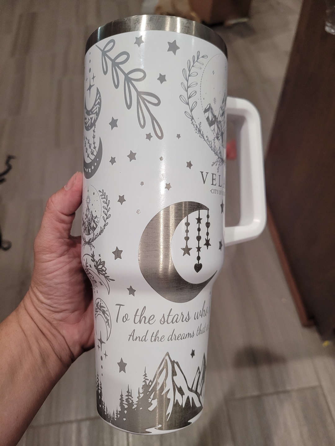 ACOTAR Engraved Cup - Etsy