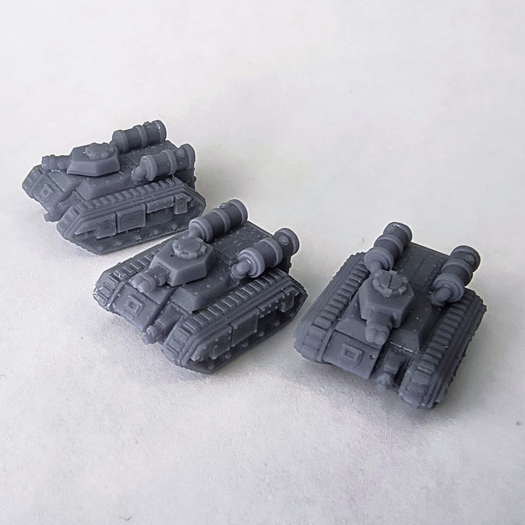 6mm Krieg Flame Assault Tanks (x3) - Etsy