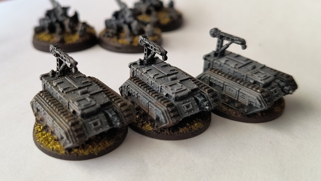 6mm Krieg Artillery Ammo Carriers (x3) - Etsy