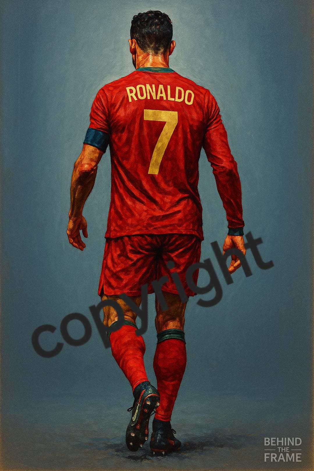 Ronaldo A4 Limited Edition Print - Etsy