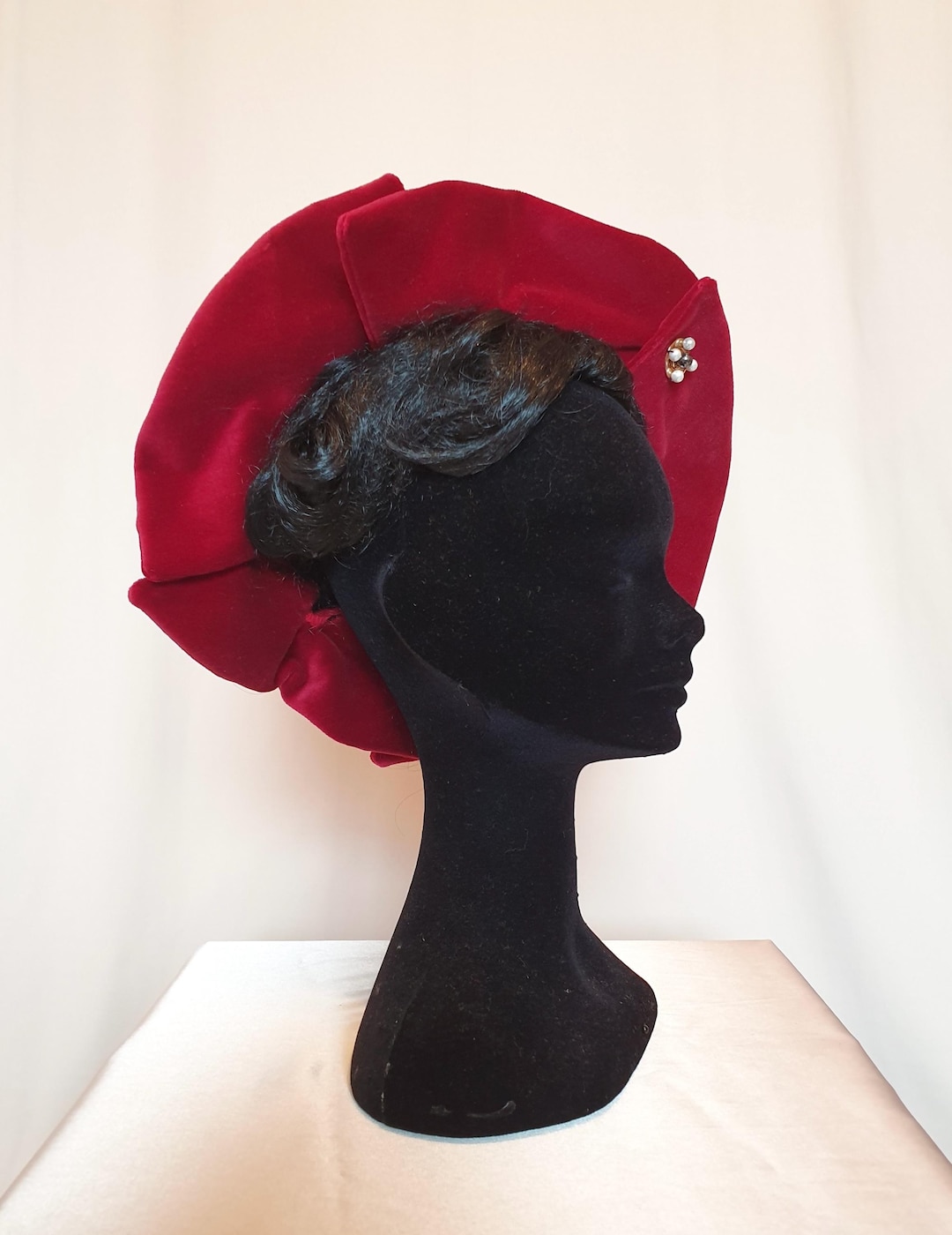 Tudor Hat, Renaissance Hat, Tudor Beret, Cranach Hat, 16th Beret, 16th ...