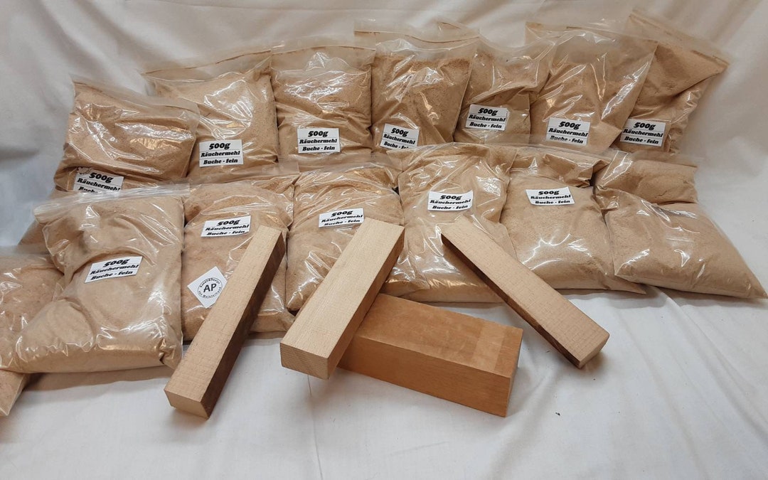 6kg Smoking Flour Beech Fine 12 X 500g Pack 6kg or 6 X 1000g Pack - Etsy